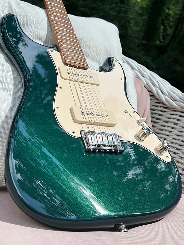 DylanTalksTone Hardtail P90 Stratocaster 2021 British Racing | Reverb