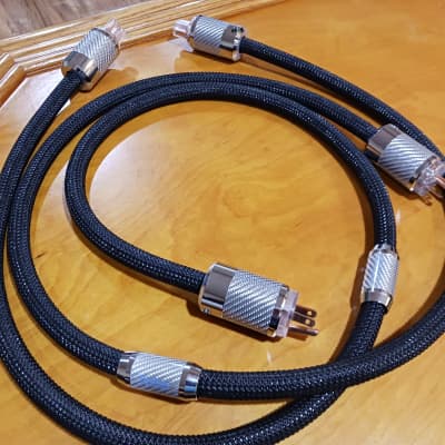1 Pair (2) Preffair Audiophile HiFi Power Cord 10AWG US AC | Reverb