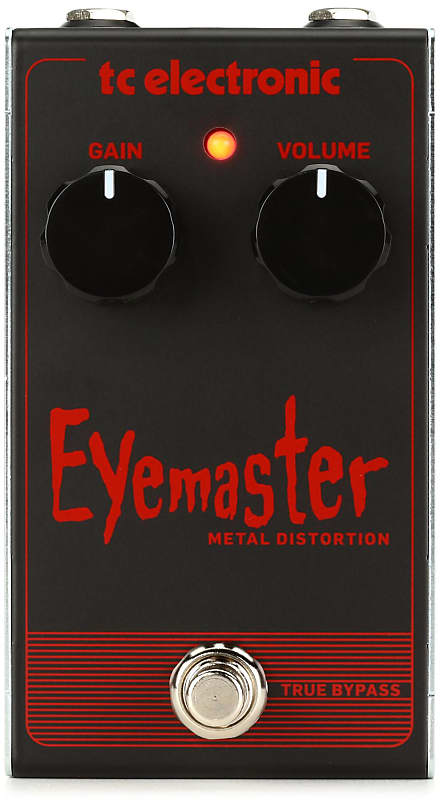 TC Electronic Eyemaster Metal Distortion | Reverb