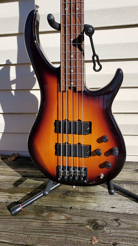 Peavey USA G Bass GV Bass 5 string graphite neck bass - great | Reverb