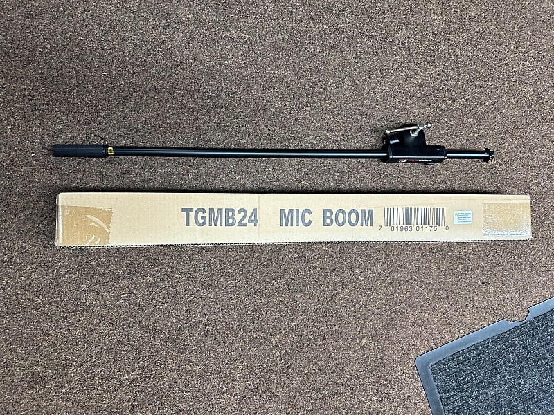 Lot of 2 Tour Grade Long Telescoping Microphone Boom Arm | Reverb