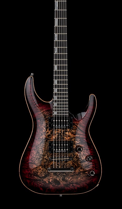 ESP Horizon Custom NT Burl - See Thru Red Burst #21232 | Reverb