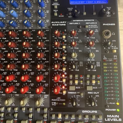 Peavey Peavey 16FX 16 Channel Mixer w/ Effects | Reverb