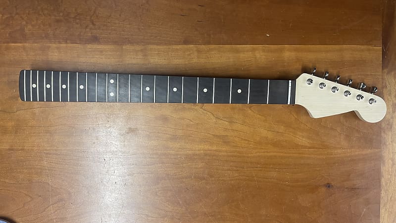 Warmoth Pro Stratocaster Guitar Neck / Maple / Ebony Strat | Reverb