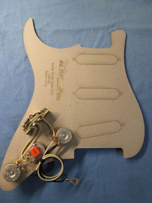 ACME GUITAR WORKS (U.S.A.) Pre-wired Premium Stratocaster | Reverb