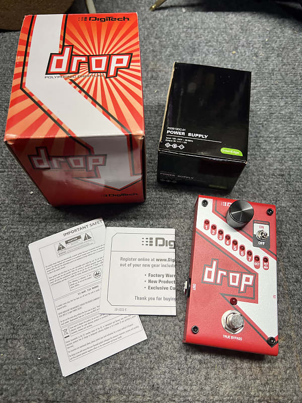 DigiTech Drop Compact Polyphonic Pitch-Shifter | Reverb