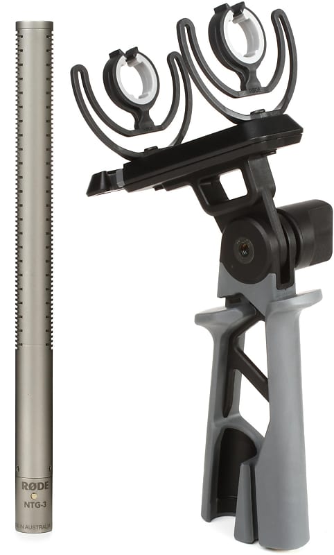 Rode NTG-3 Shotgun Condenser Microphone Bundle with Rode | Reverb