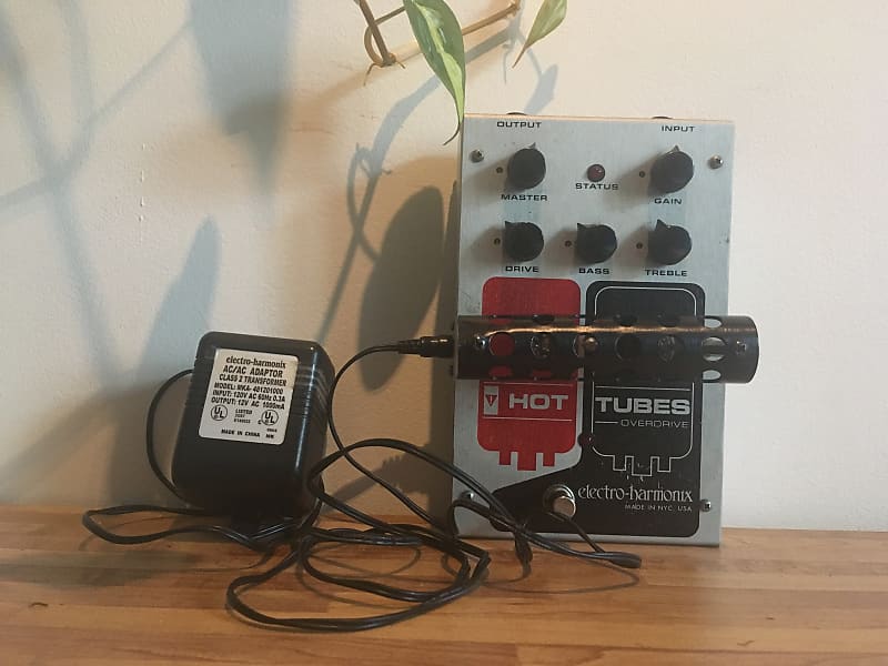 Electro-Harmonix Hot Tubes Overdrive 1990s w/ adaptor | Reverb