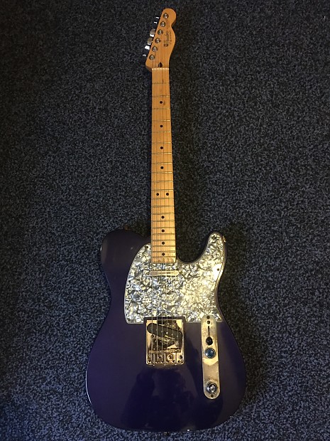 Fender MIM Telecaster 2000 Midnight Blue/Deep Purple | Reverb