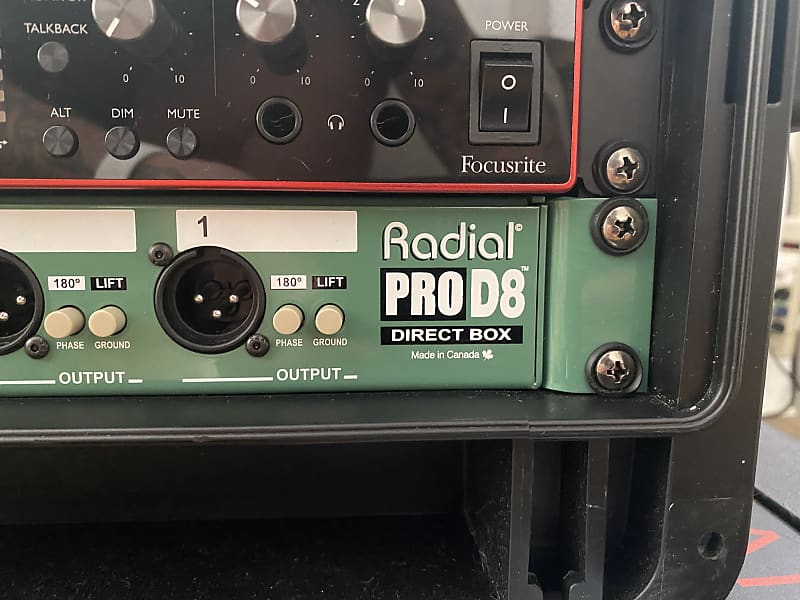 Radial Pro D8 Passive Instrument DI | Reverb