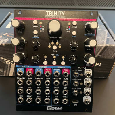 Modbap Modular Modular Trinity 3-channel Digital Drum Synth | Reverb