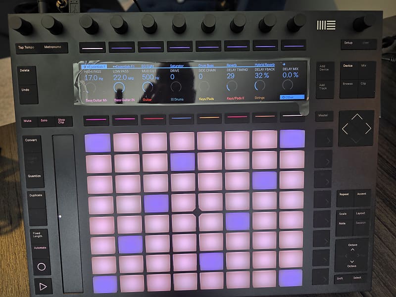 Ableton Push 2 Controller 2015 - 2022 - Black | Reverb