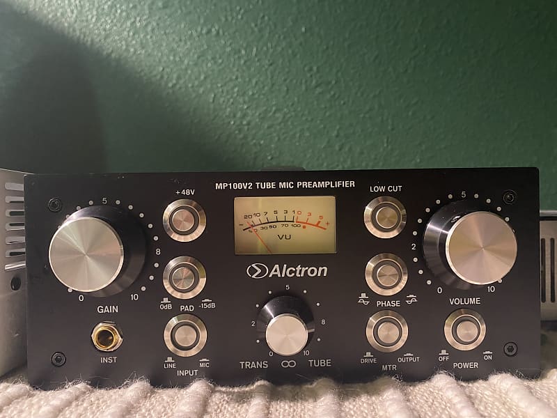 Alctron MP100V2 Tube Transistor Mic Preamplifier / Microphone | Reverb