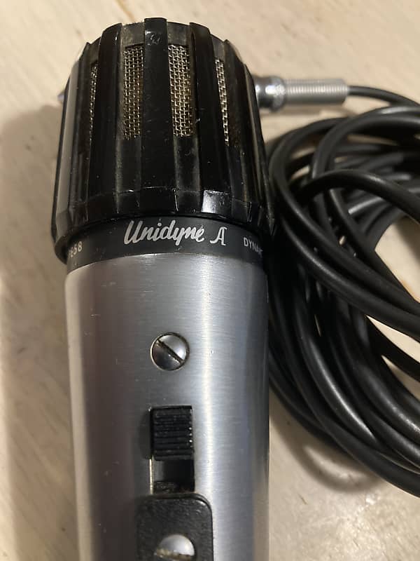 Rare Vintage USA made Shure Unidyne A PE58 Microphone | Reverb