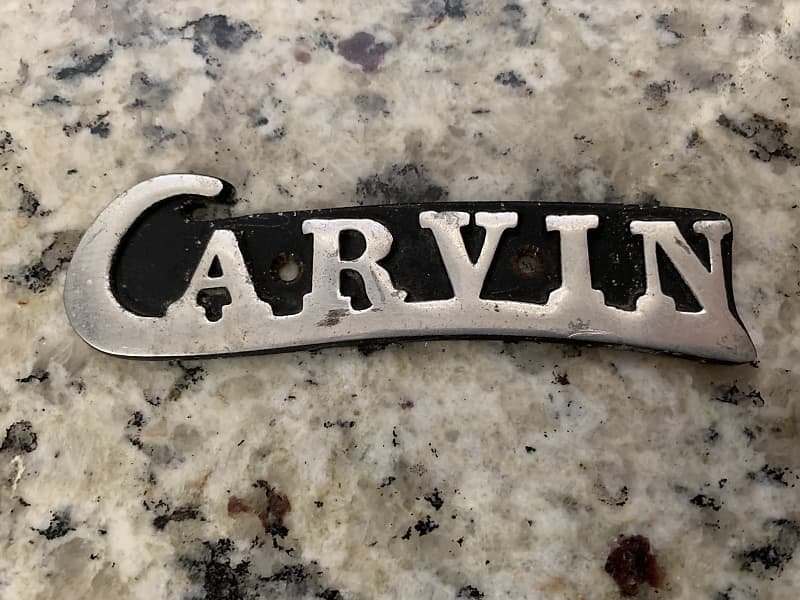 Carvin Metal Amp or Case Logo Badge | Reverb