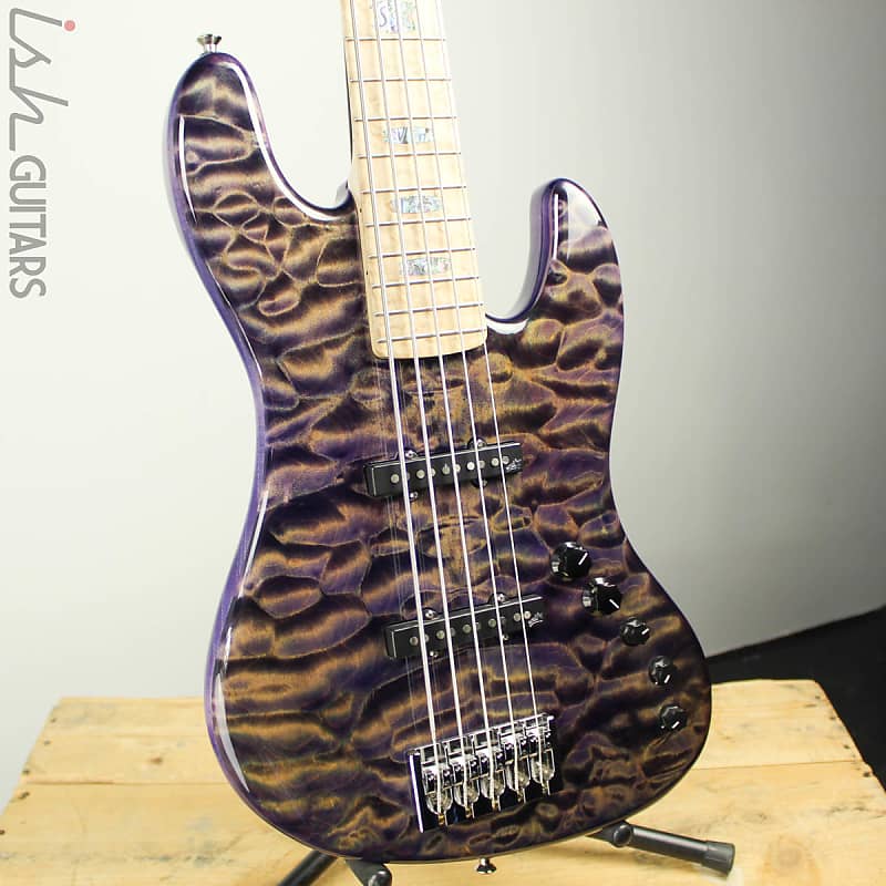 NAMM 2018 USA Spector Coda Deluxe 5 String XL Bass Guitar | Reverb