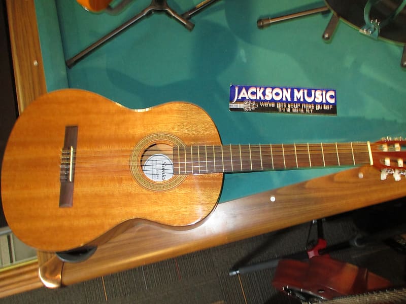 Samick LC-015G-1 Classical Guitar With Gig Bag Case Natural | Reverb