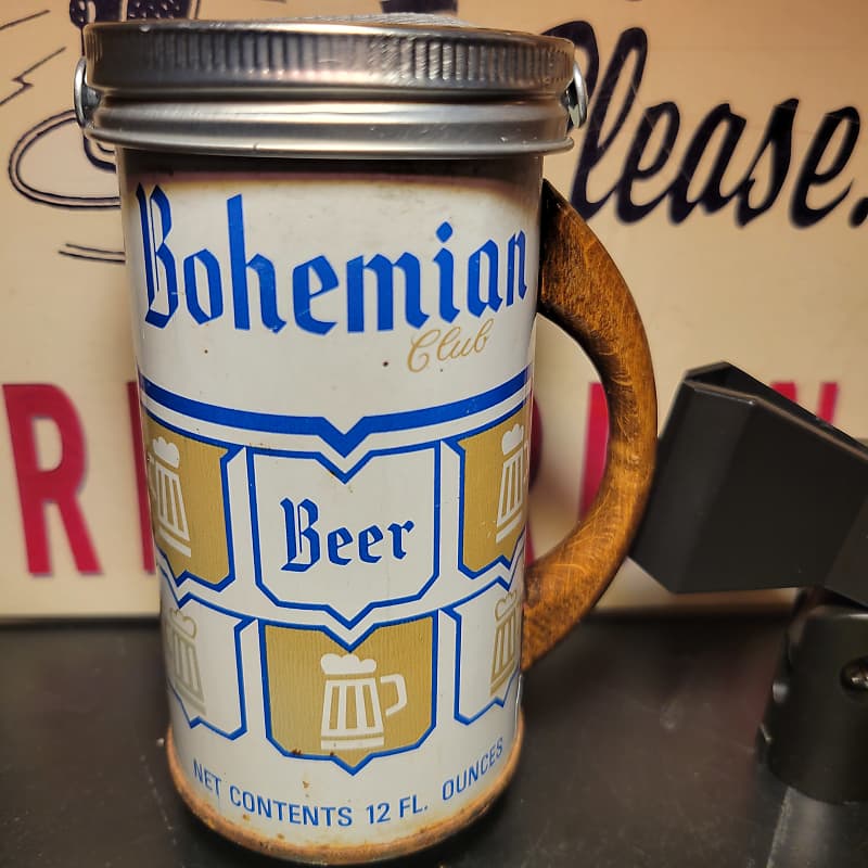 Lo Fi Beer Can Microphone - Portland, Oregon Bohemian Brew | Reverb