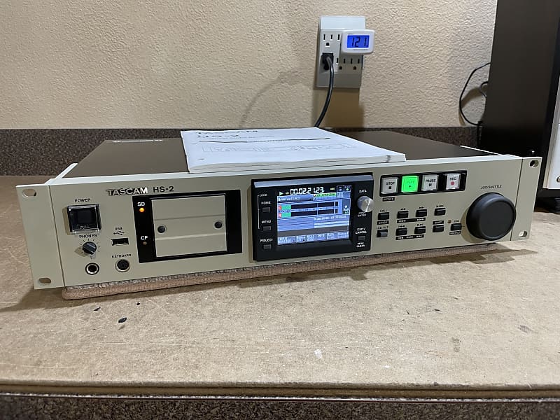 TASCAM HS-2 Solid State SD Card Digital Mastering / Archiving | Reverb