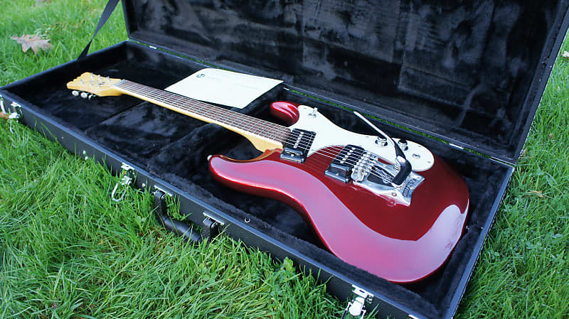 Mosrite V65 Mark I Fillmore 2005 - red apple | Reverb