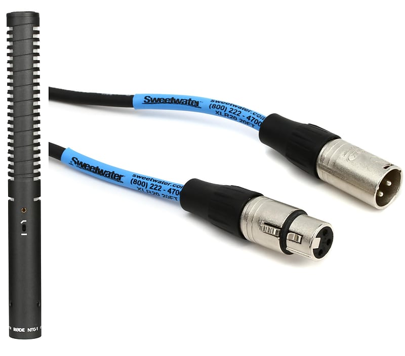 Rode NTG-1 Shotgun Condenser Microphone Bundle with Pro Co | Reverb