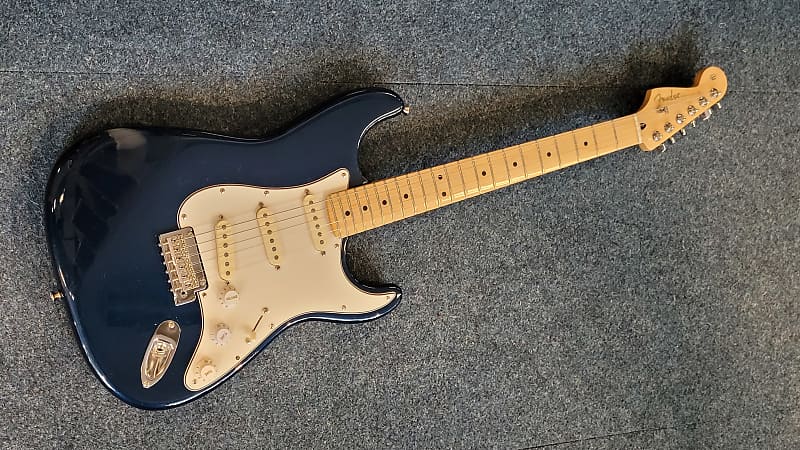 Fender Stratocaster Reverse Headstock - Ocean Blue | Reverb