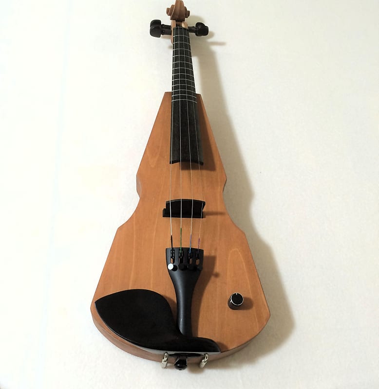 Violin. Fretted semi acoustic / electric fiddle. | Reverb