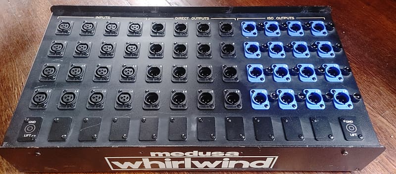Whirlwind Medusa 16 channel passive di box - with ISO outputs | Reverb
