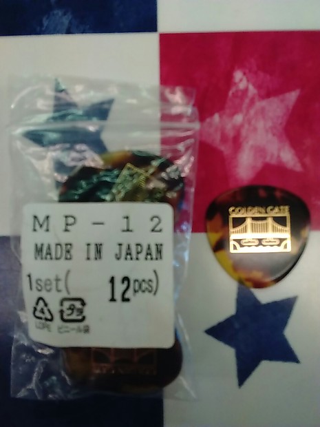 Golden Gate Mandolin Pick 12 Pack | Reverb