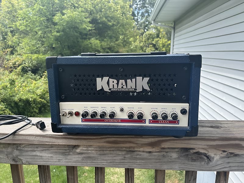 Krank amp head Bully Blue | Reverb