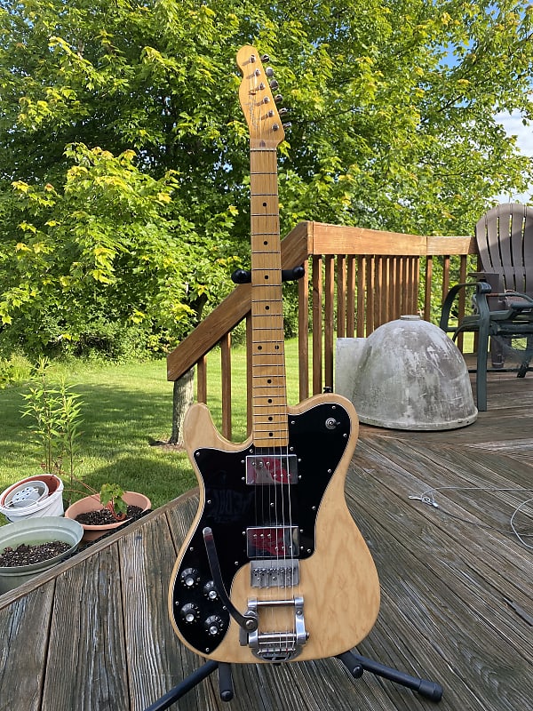 Fender/Warmoth Telecaster Deluxe Natural | Reverb