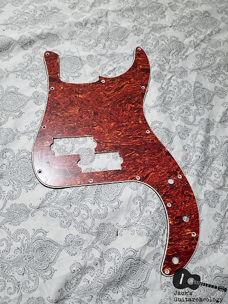 Allparts Tortoise Shell Precision Bass Pickguard | Reverb UK