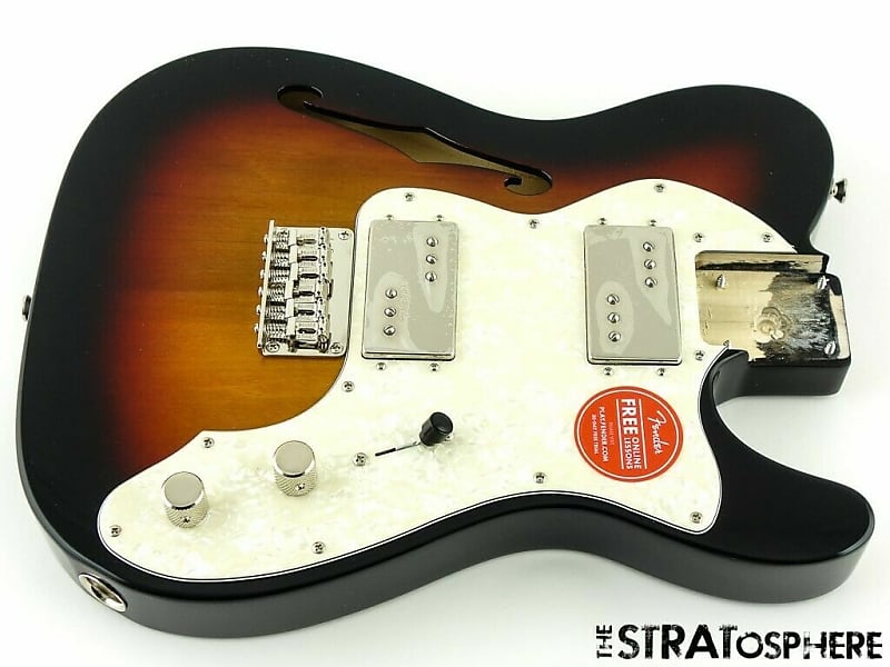 LOADED Fender Squier Classic Vibe 70s Tele Thinline BODY | Reverb
