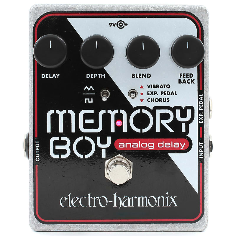 Electro-Harmonix EHX Memory Boy Analog Delay Pedal with | Reverb