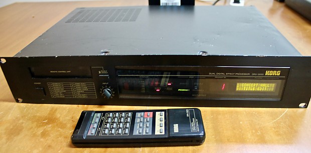 Korg DRV 3000 Dual Digital Effects Processor - Classic Reverb | Reverb