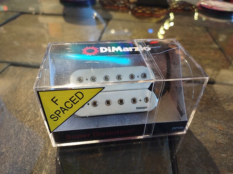 DiMarzio H2 Super 3 Prototype pickup 90s F Spaced - White | Reverb