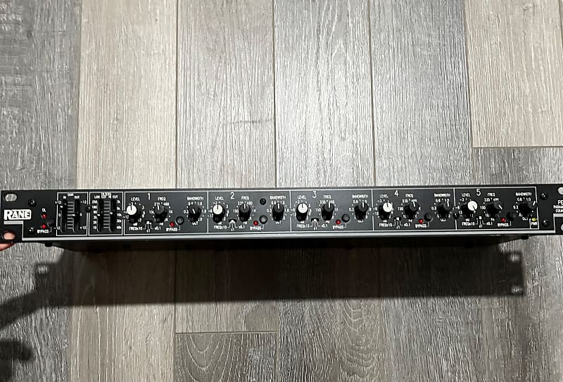Rane PE 17 Parametic Equalizer Para EQ | Reverb