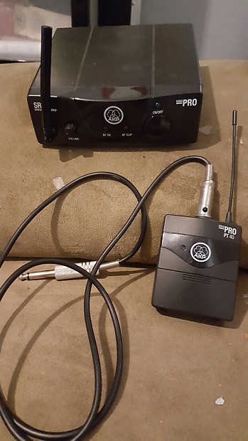 Akg Sr40 Mini Pro Wireless System W/ Pt40 Instrument Guitar | Reverb