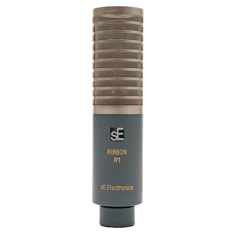 SE Electronics - R1 Ribbon - Ribbon Microphone w/ Shock Mount | Reverb