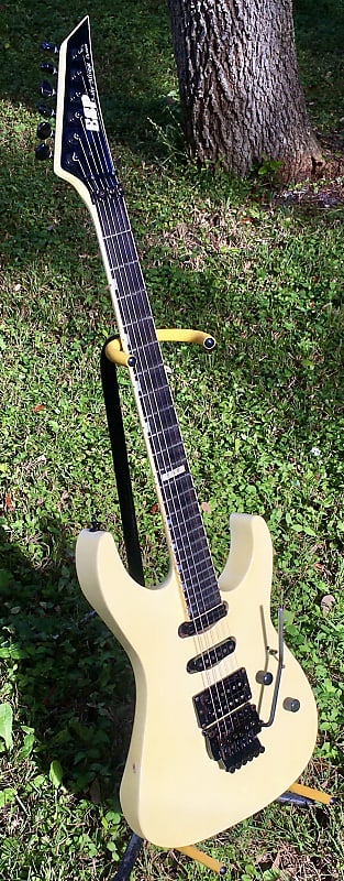 ESP Mirage Custom 1987 Pearl White | Reverb