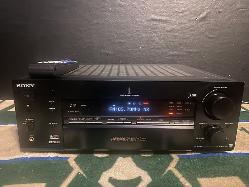 Sony STR-DA2ES Black | Reverb