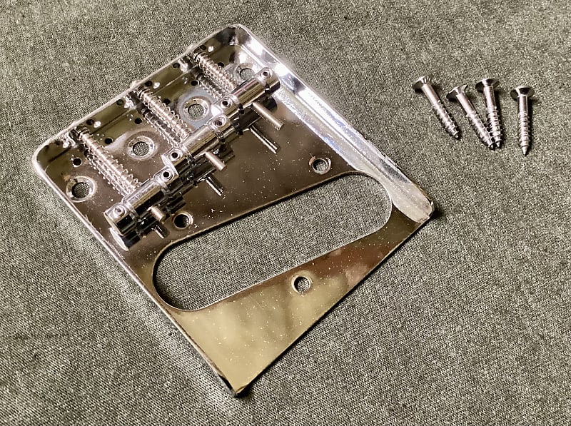 Ashtray Style Telecaster Bridge | Reverb