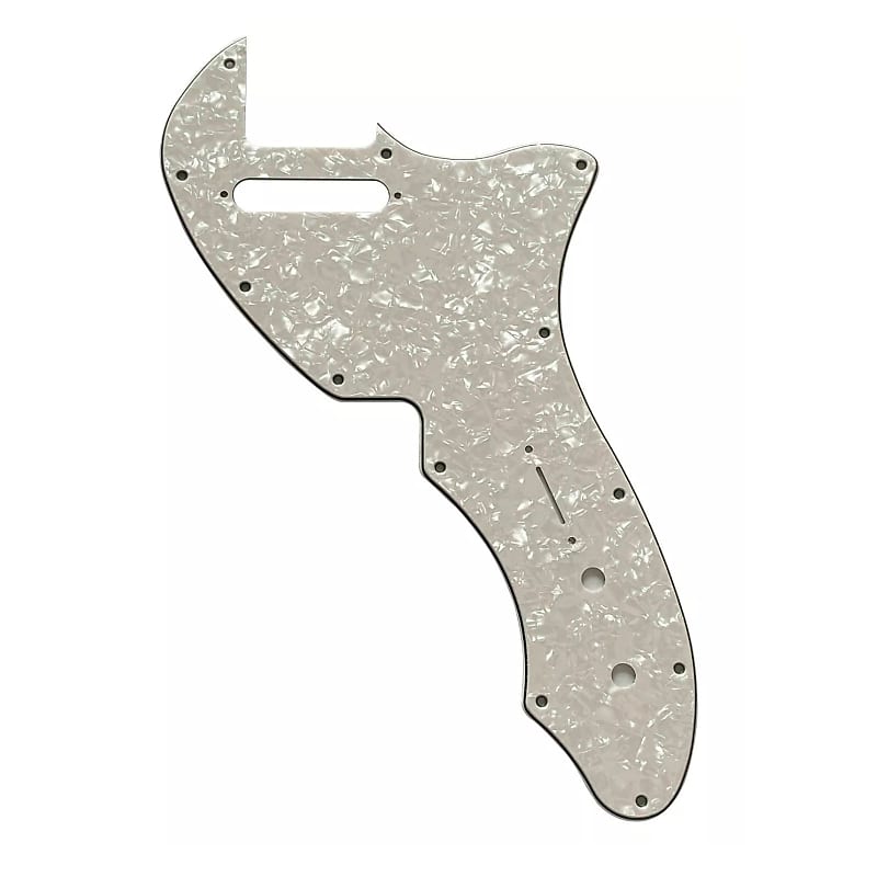 69 Telecaster Thinline Reissue Pickguard - Gold Sparkle | Reverb