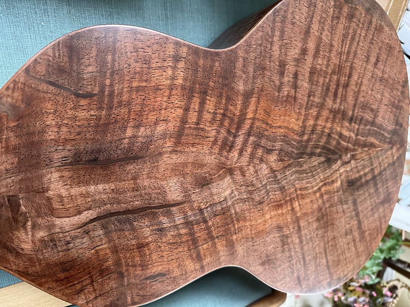 Paddy Burgin walnut Weissenborn with Sunrise pickup | Reverb