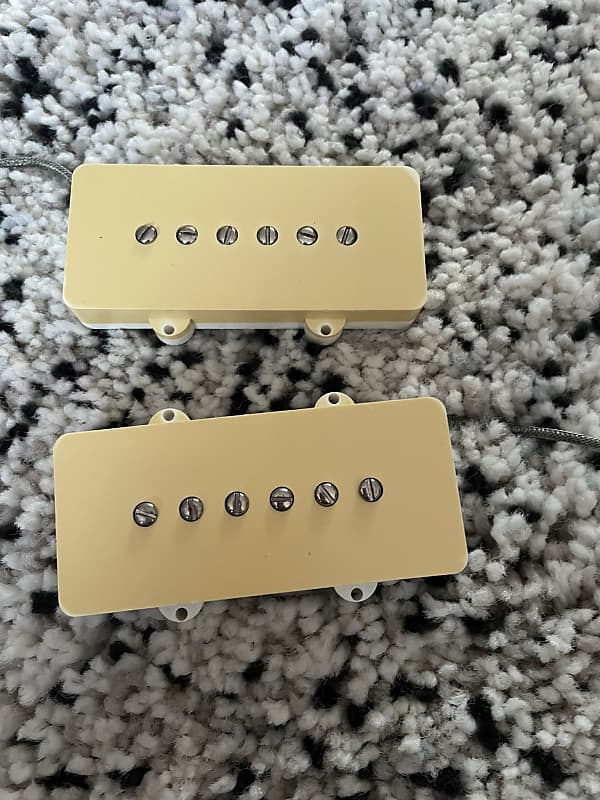 Squier J Mascis Jazzmaster P90 Pickups Pair Bridge and Neck - | Reverb