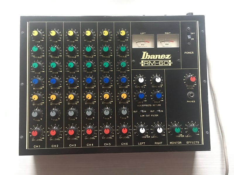 Ibanez RM-60 1980s rotary mixer (like Boss KM-60) | Reverb