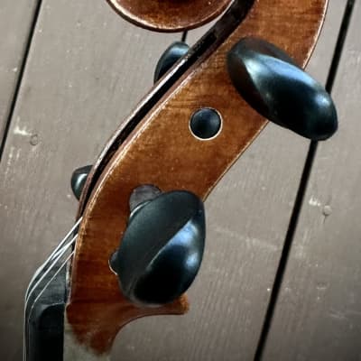 Beautiful Shell Maple Guarneri Del Gesu model Violin 4/4 | Reverb