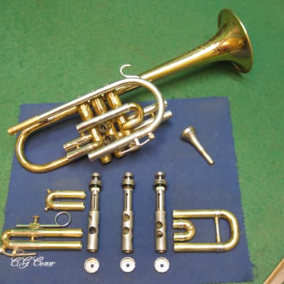 York Super Custom Cornet 1957 - Reconditioned - Case and York | Reverb