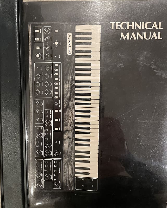 Sequential Circuits Prophet Technical Manual | Reverb