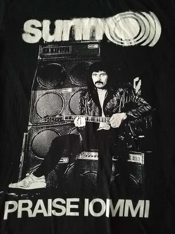 SUNN 0)) "Praise Iommi" T-Shirt - LARGE - RARE | Reverb